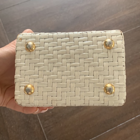 Sacha | Accessories | Rare Vintage Sacha Italy 96s White Wicker Box ...